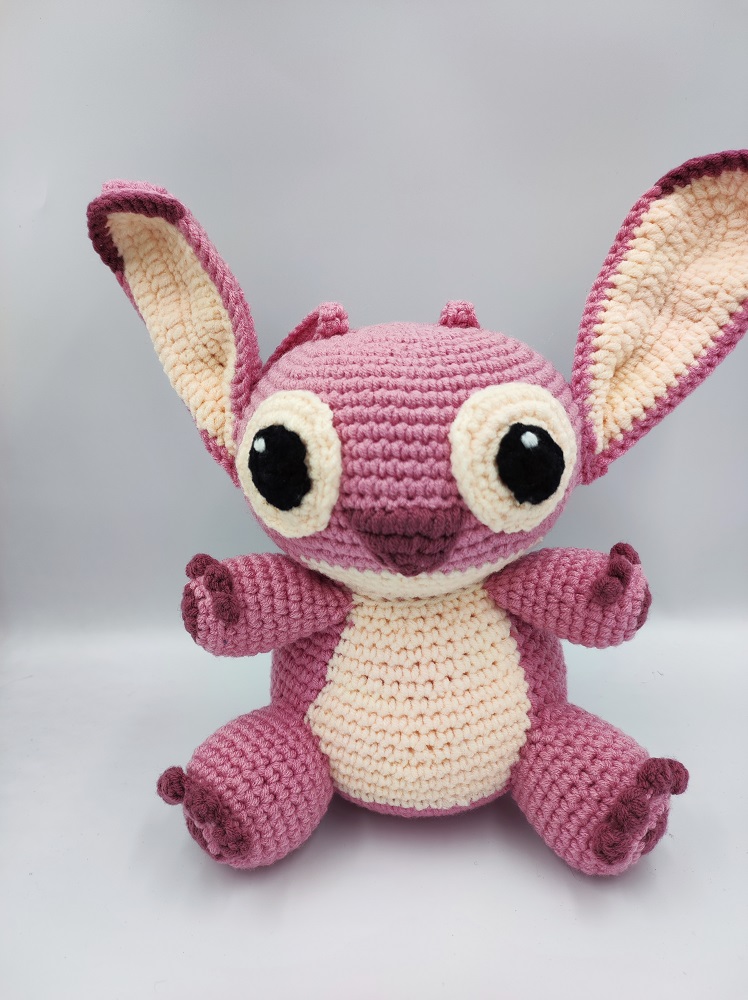 Peluche "ANGEL" Stitch - Laet-Crochète